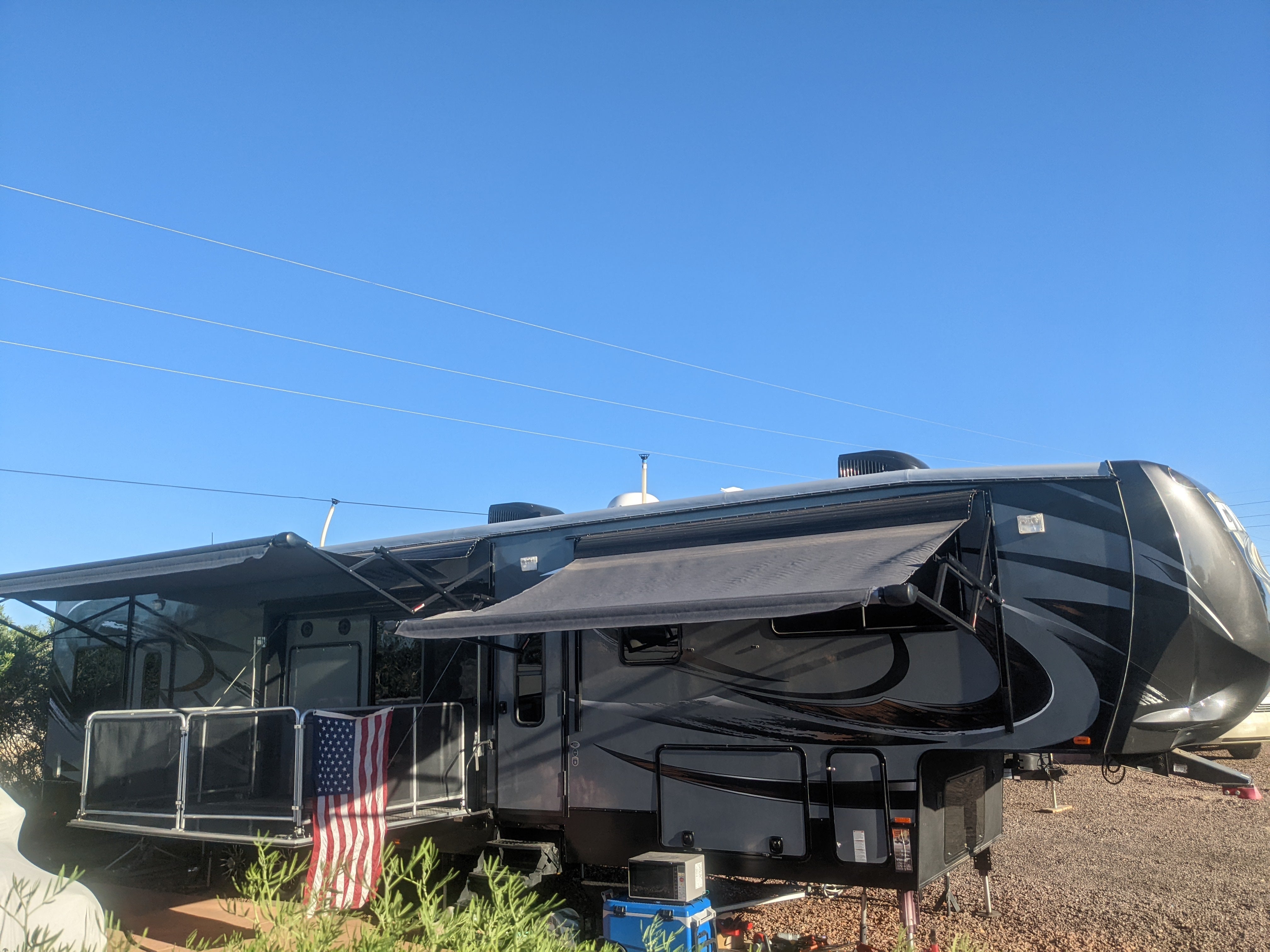 2015 Heartland Cyclone HD 4200 - Toy Hauler SIDE PATIO – ColorMatchWrap.com