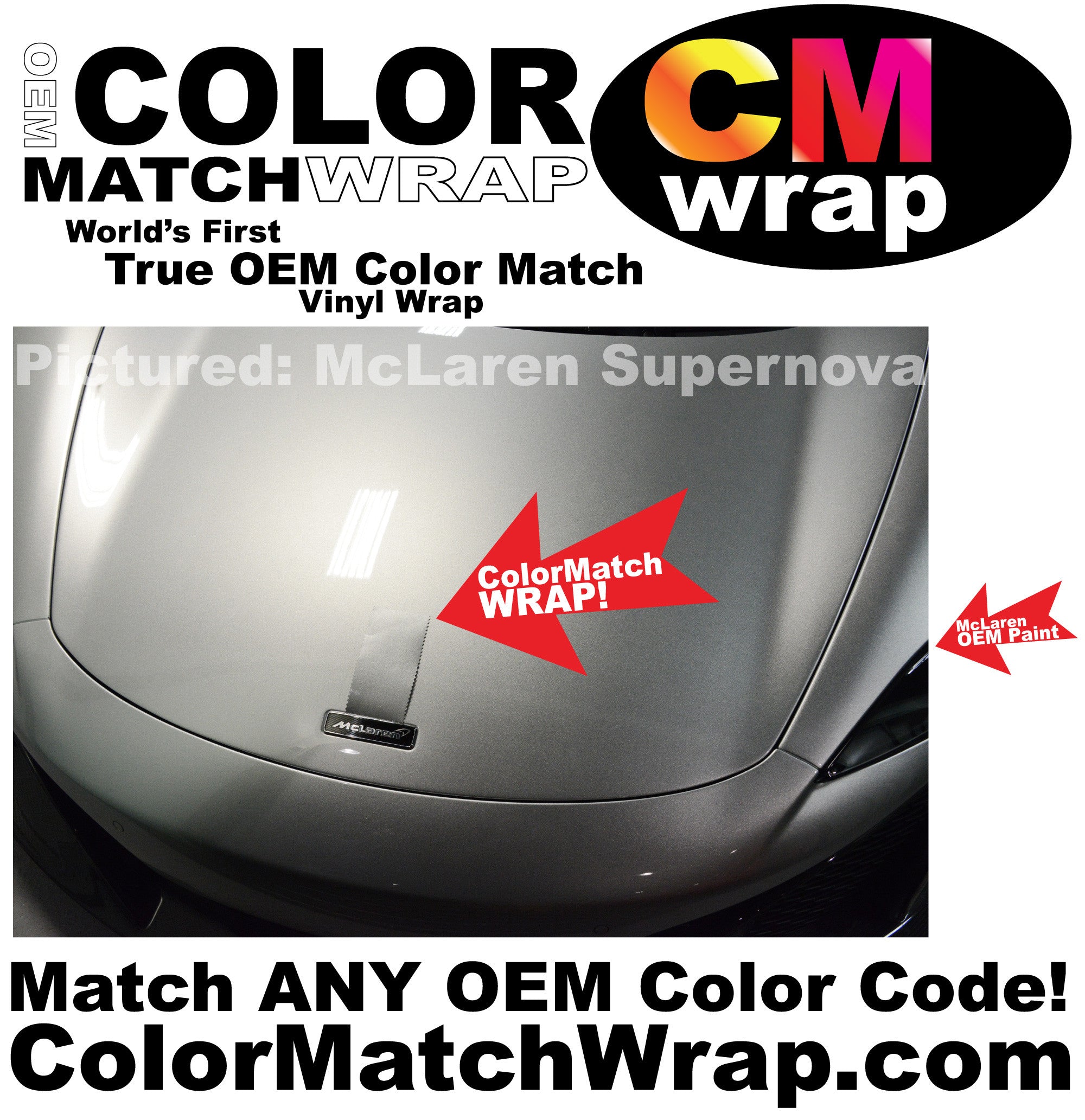 Color Match Wrap Vehicle Vinyl Wrap that Matches Car Paint Color ...