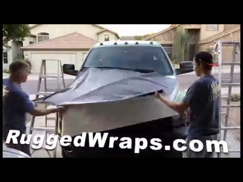 RuggedWrap Tough Protection Vinyl Wrap - Motorcycle - Offroad - Truck ...