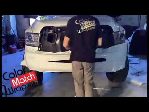 Color Match Wrap Vehicle Vinyl Wrap that Matches Car Paint Color ...